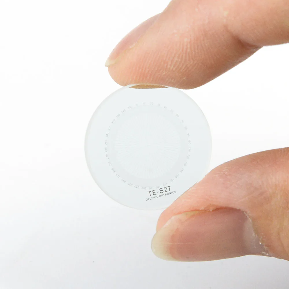 Microscope Eyepiece Angle Indexing Micrometer Dia. 20.4mm Optical Glass ...