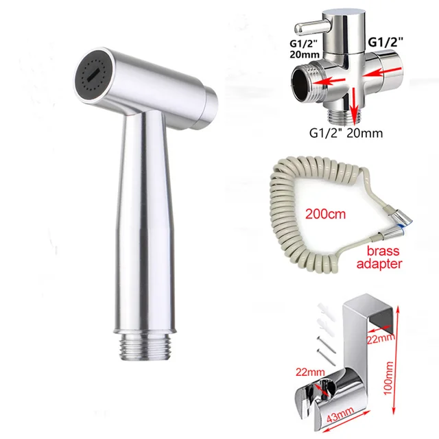 Wetips Transportable Bidet Jet WC Sproeier Douche Shattaf Sprayer Bidet ...