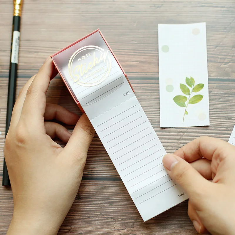 Creative 10 Designs 1 Roll Sticky Notes Planning Cube Memo Pad Note ...