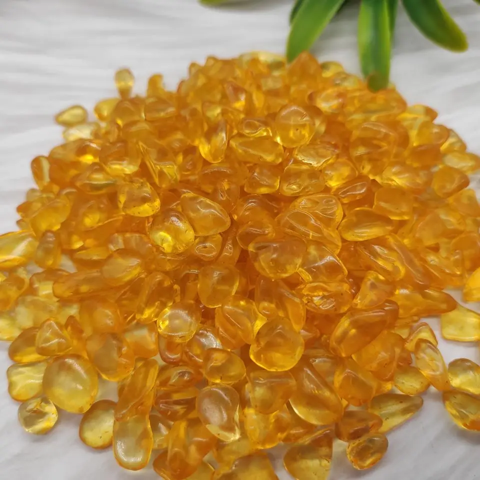 100g-Natural-Yellow-Crystal-Gravel-Raw-topaz-stone-DIY-Home-Decoration ...