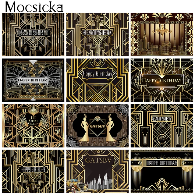 Great Gatsby Theme Background