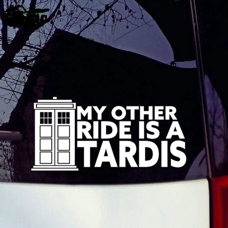 Tardis Window Decal MY OTHER RIDE IS THE TARDIS”Stickers,Tardis Car