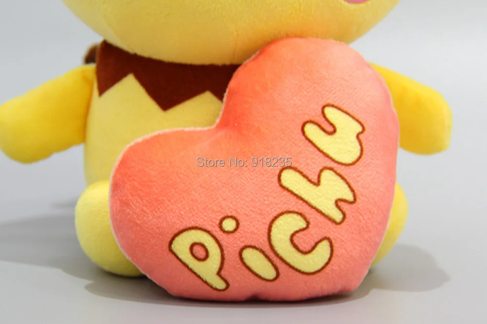 10/Lot 2 Styles Lovely Pika Pichu 20-23CM For Kids Soft Cartoon Best ...