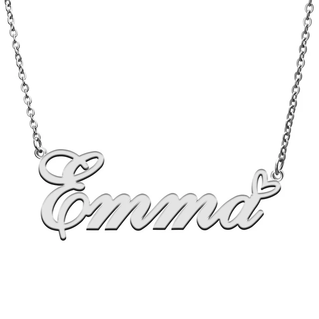 Emma Name With Hearts