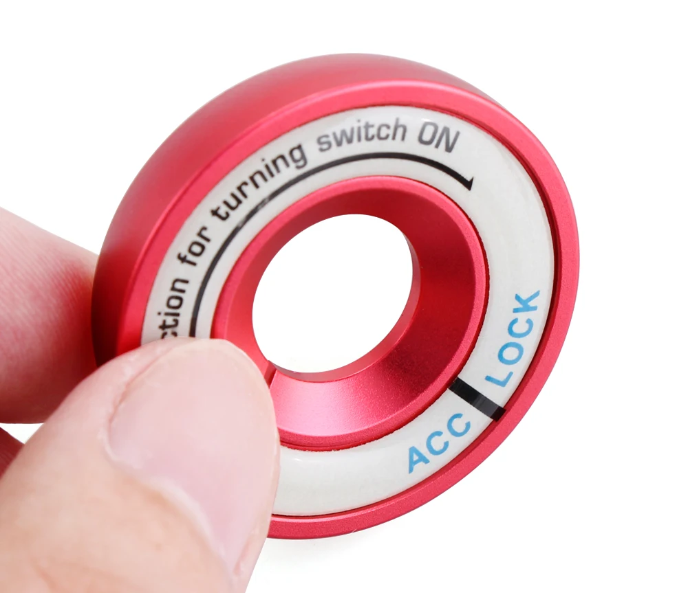 Car styling Luminous Ignition Key Ring Switch Cover For VW Passat POLO ...