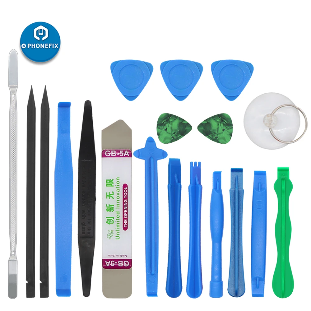 Mobile Phone Repair Tools Kit Plastic Spudger Pry Blade Suction Cup ...