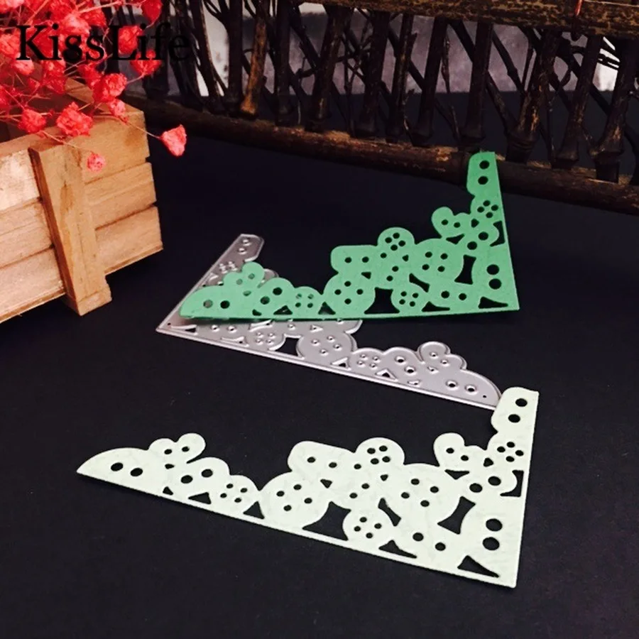 Heart Frame Dots Embossing Metal Cutting Dies Alinacraft Background Die ...