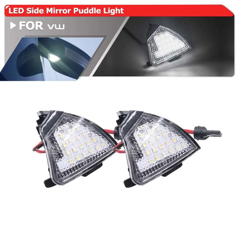 2x-Canbus-Led-Under-Side-Mirror-Puddle-Light-Module-For-VW-Golf-5-GTI ...