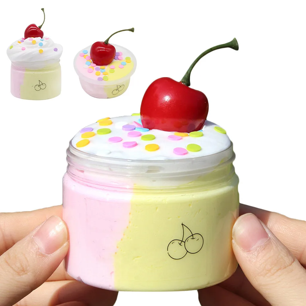 Colour Modeling Clay/slime Baby Toys Diy Slime Supplies Fruit Kit Cloud ...