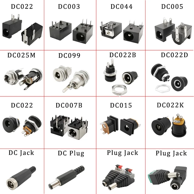 Dc Power Jack Connectors Buy DC Power Connector DC Jack Male