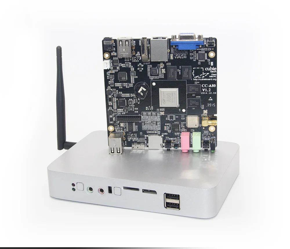CC-A80 Mini PC Cubieboard4 inside Development Board/Cubieboard A80 ...