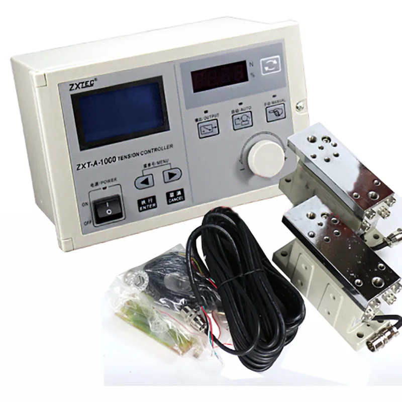 ZXT A 600/1000/2000 슬리 팅 머신 부품 인쇄용 로드셀 센서가있는 자동 장력 컨트롤러|CNC 컨트롤러 ...