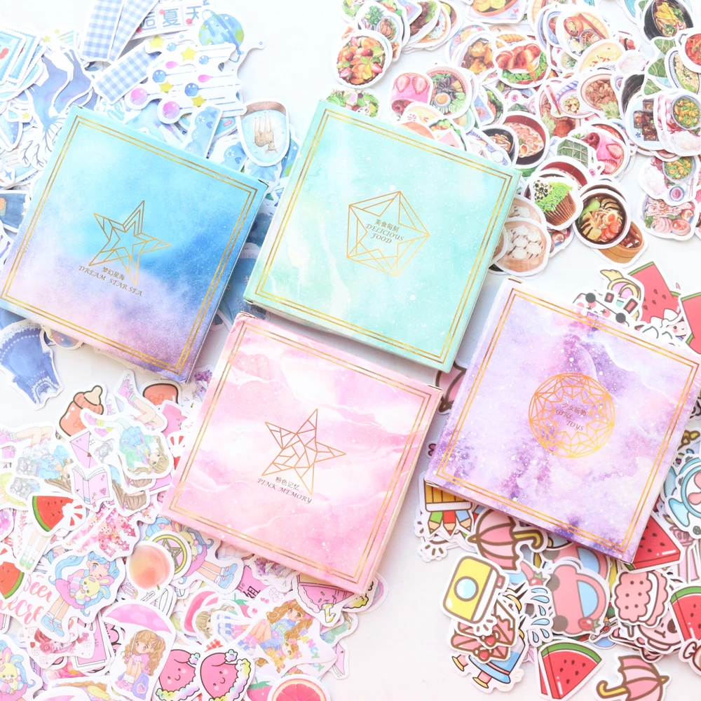 Domikee Cute Kawaii Cartoon Korean Journal Diary Decoration Diy ...