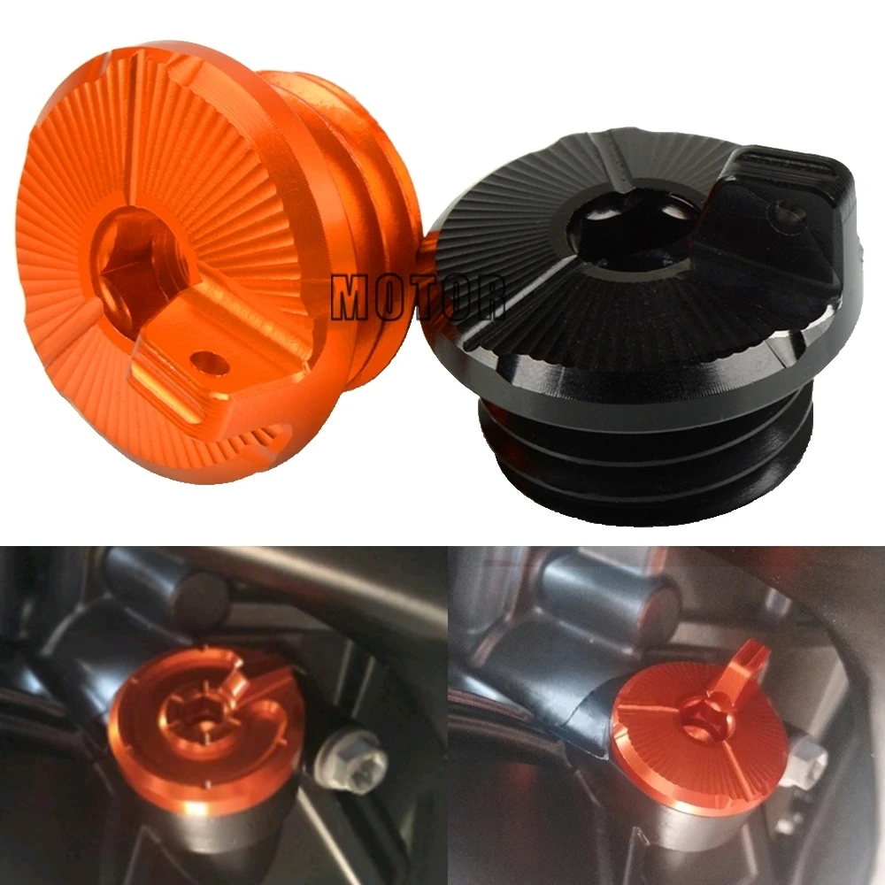 Motorcycle-690-R-2013-2018-Engine-Oil-Cover-Cap-Bolt-Screw-Fuel-Tank ...