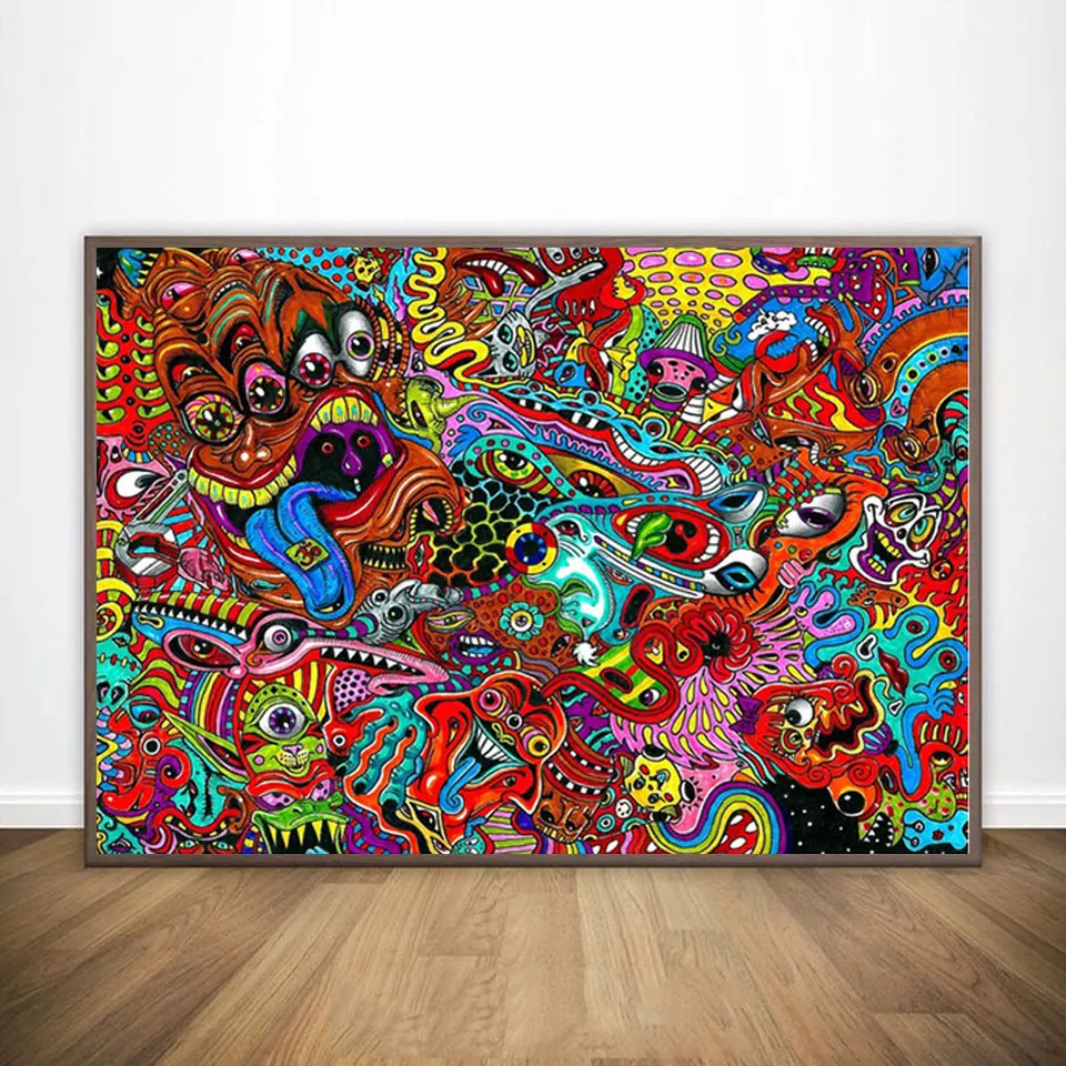 Modern Psychedelic Posters
