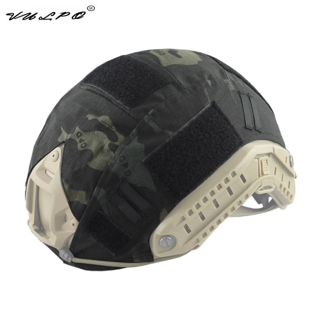 Vulpo Airsoft Helmet Cover Tactical Military Helmet Cover For Fast ...