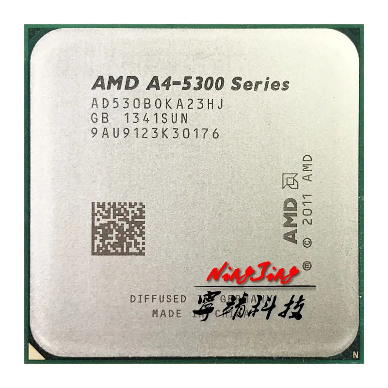 AMD A4 Series A4 5300 A4 5300 A4 5300K A4 5300B 3.4 GHz Used Dual Core ...