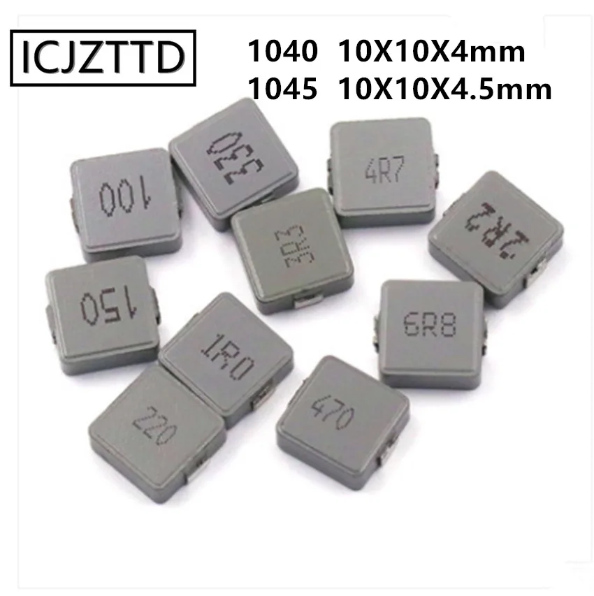 Inductor integrado 1040, 1045, 10x10x4, 10x10x4,5, 1UH, 1,5uh, 2,2uh, 3 ...