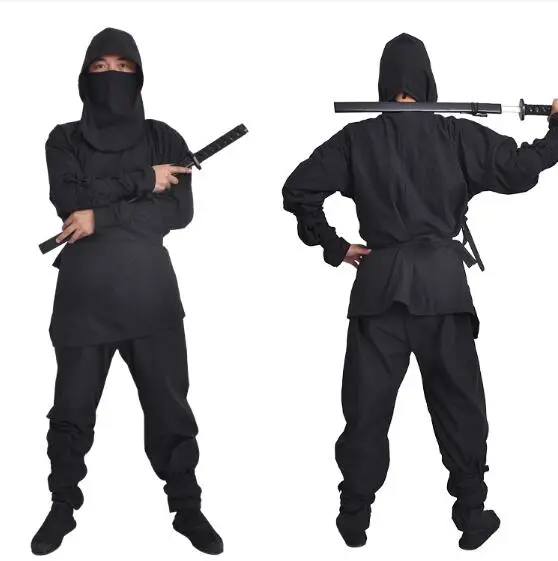 Disfraz-cl-sico-de-Ninja-para-adultos-y-ni-os-traje-de-artes-marciales ...