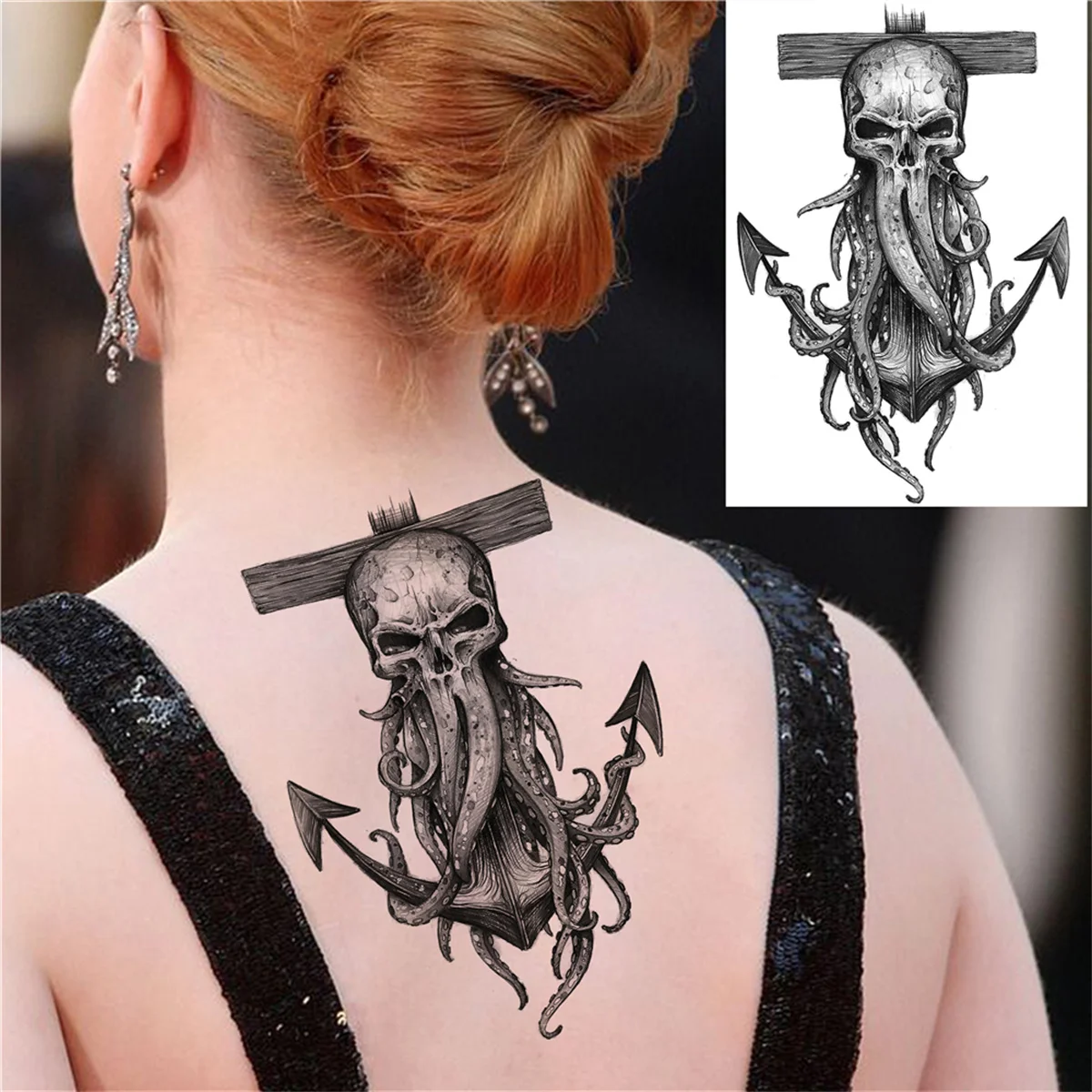 Anchor Octopus Tattoos