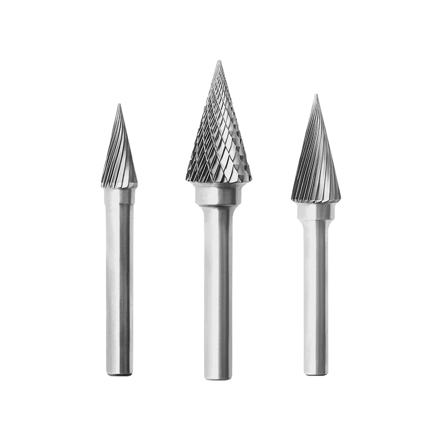 Conical-Pointed-Head-Tungsten-Steel-Milling-Cutter-Carving-Tool ...
