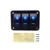 2 3 4 5 6 Gang Dual Led Marine Boat Rocker Switch Panel For Truck Boat ...