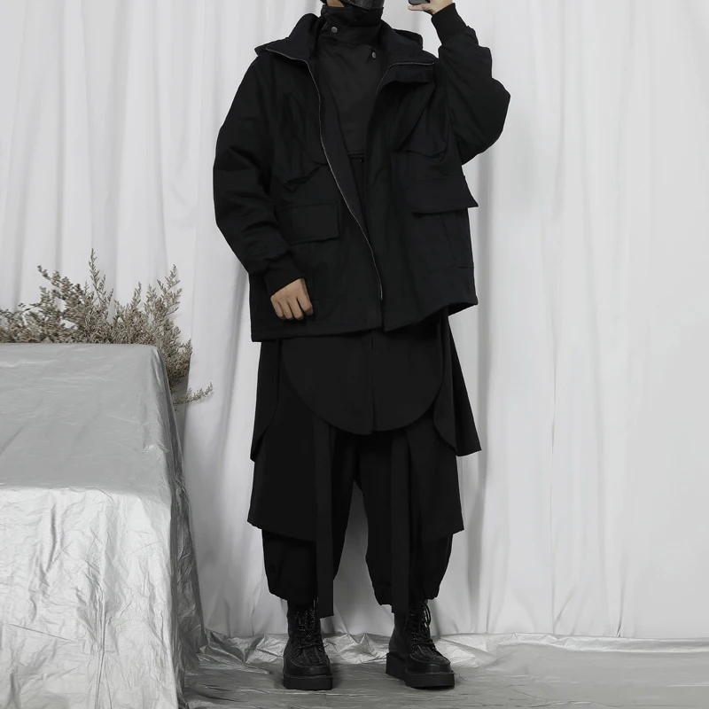 Winter-New-Large-Size-Cotton-Padded-Jacket-Men-s-Multi-Pocket-Extra ...