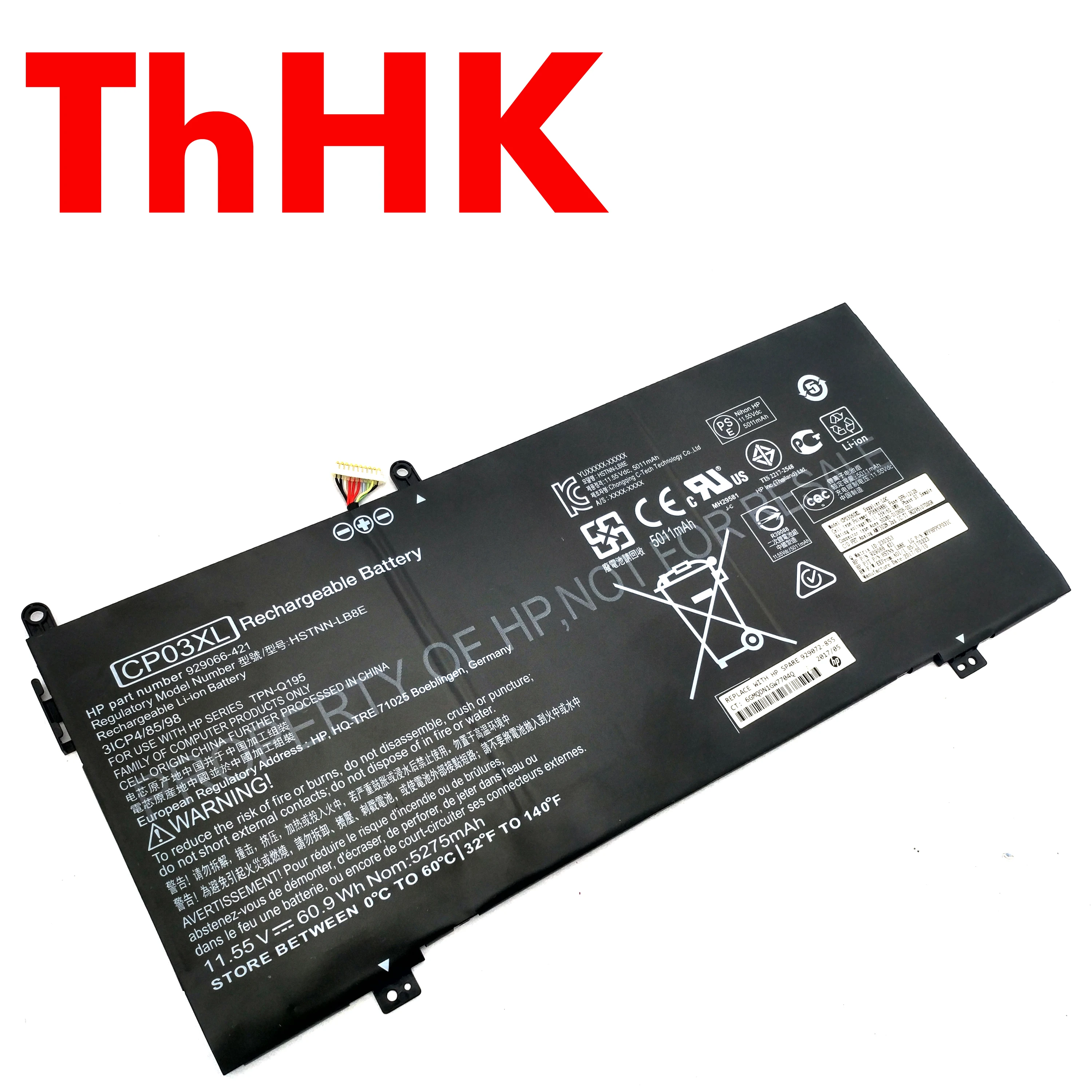 Genuine Original CP03XL CP0306XL HSTNN-LB8E TPN-Q195 929066-421 Laptop ...