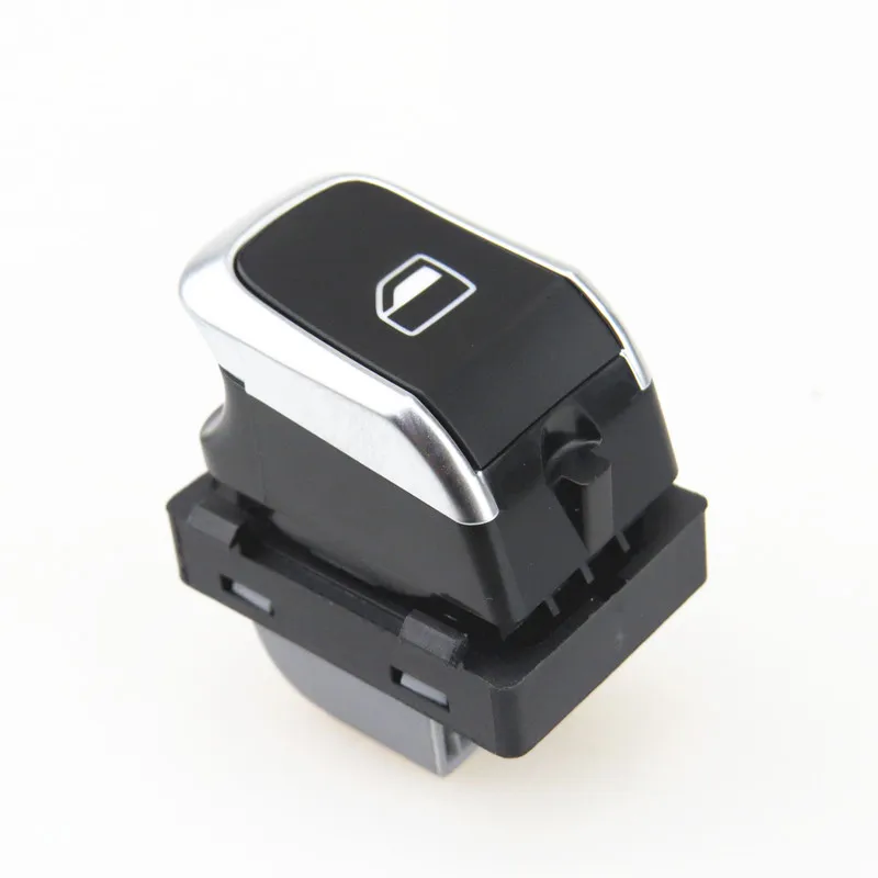 AZQFZ 크롬 창 유리 스위치 단추 A6 S6 C7 Q3 A7 RSQ3 A8 RS6 8KD959855A 4GD 959 855 ...