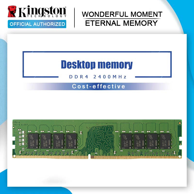 킹스톤 4GB 2400Mhz DDR4 CL17 RAM 메모리 KVR24N17S6/4 SP 메모리 1.2V 288Pin 8GB 16GB 데스크탑 용|RAM| - AliExpress