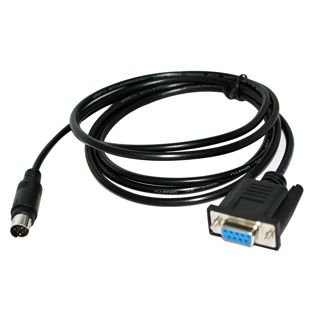D-SUB-9PIN-DB9-FEMALE-TO-MINI-DIN-8P-MD8-MALE-ADAPTER-PLC-PROGRAMMING ...