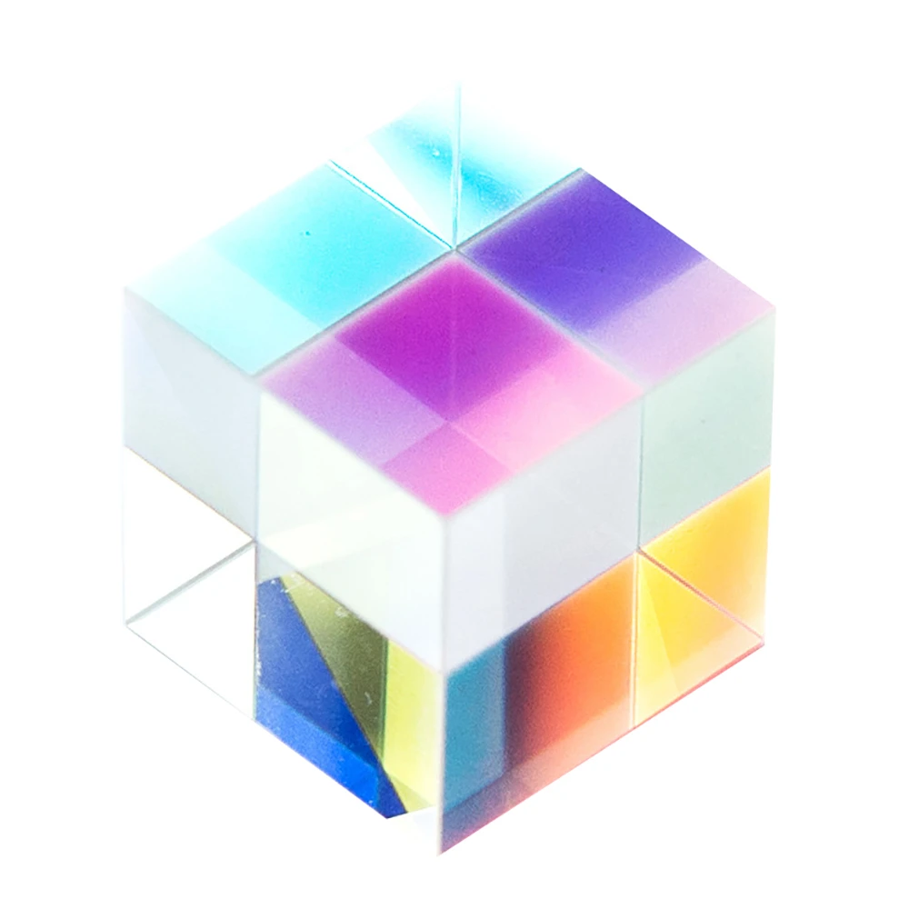 LEDs, LCDs & Display Modules Optical Glass X-cube Dichroic Cube Prism ...