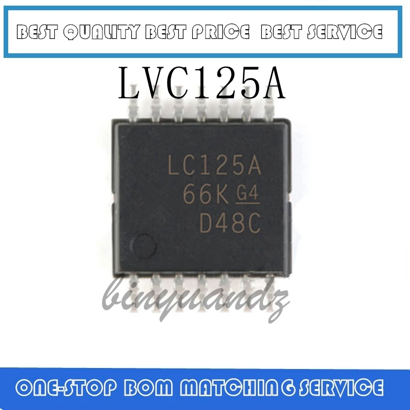 10PCS LVC125 LVC125A TSSOP 14|교체부품&액세사리| - AliExpress