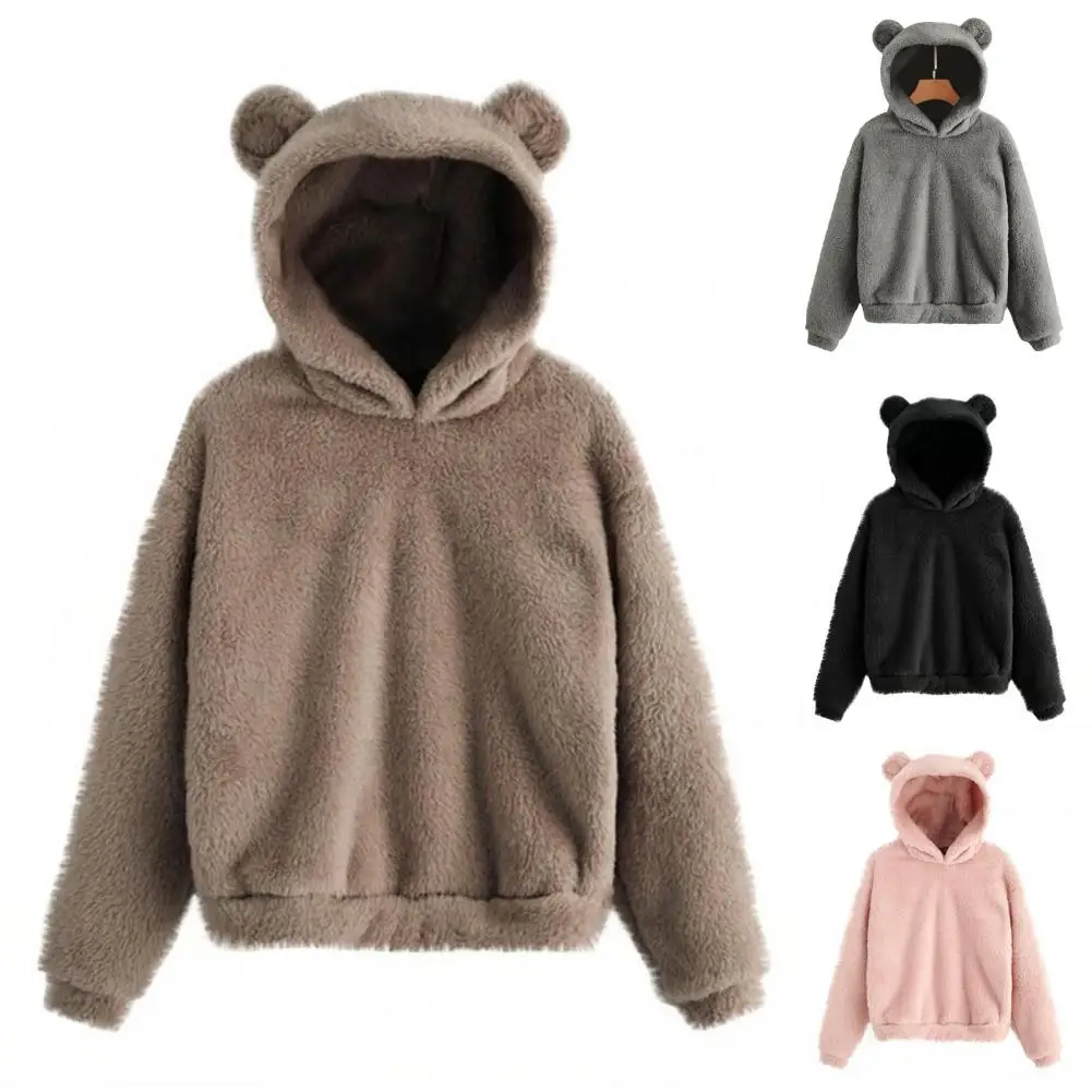 Sudadera-con-capucha-de-orejas-de-conejo-de-manga-larga-para-mujer ...