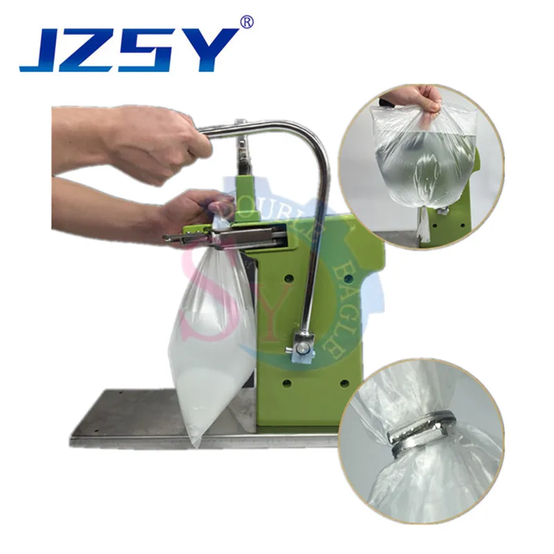 Jzsy Aluminium Nail Sealer Fruit Plastic Bag Neck Sealer Manual ...