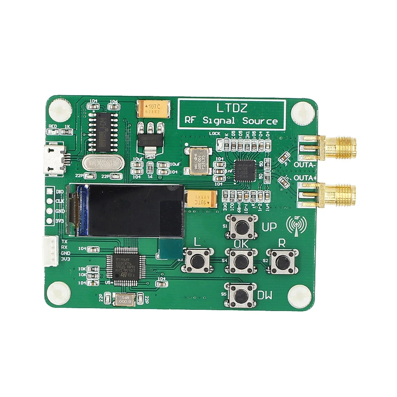 23.5-6000 Mhz Signal Source Module Ltdz Max2870 Stm32 Signal Source Board Usb 5v Powered ...