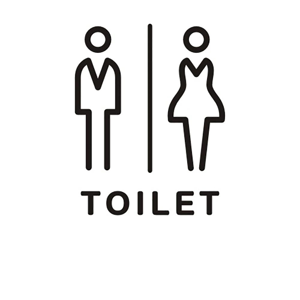 Creative Toilet Sign