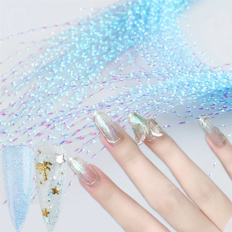 Nail Form Fiberglass Fluorescent Silk Nail-extension-tips Nails ...