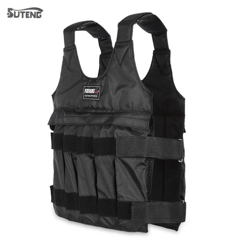 New 20/50 kg Loading Weighted Vest Jacket Load Weight Vest Exercise for ...