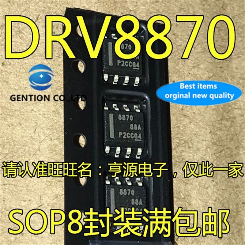 Driver de Motor DRV8870DDAR, DRV8870DDA DRV8870 8870 SOP8, chip IC, 10 Uds., en stock, 100% ...