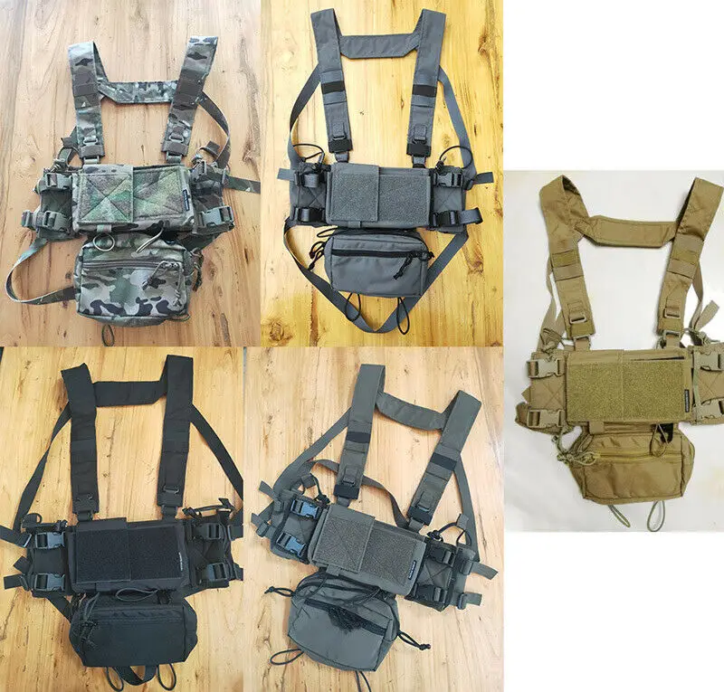 Tactical High-end Version SS Micro Fight Chassis MK3 MK4 Chest Rig Multicam