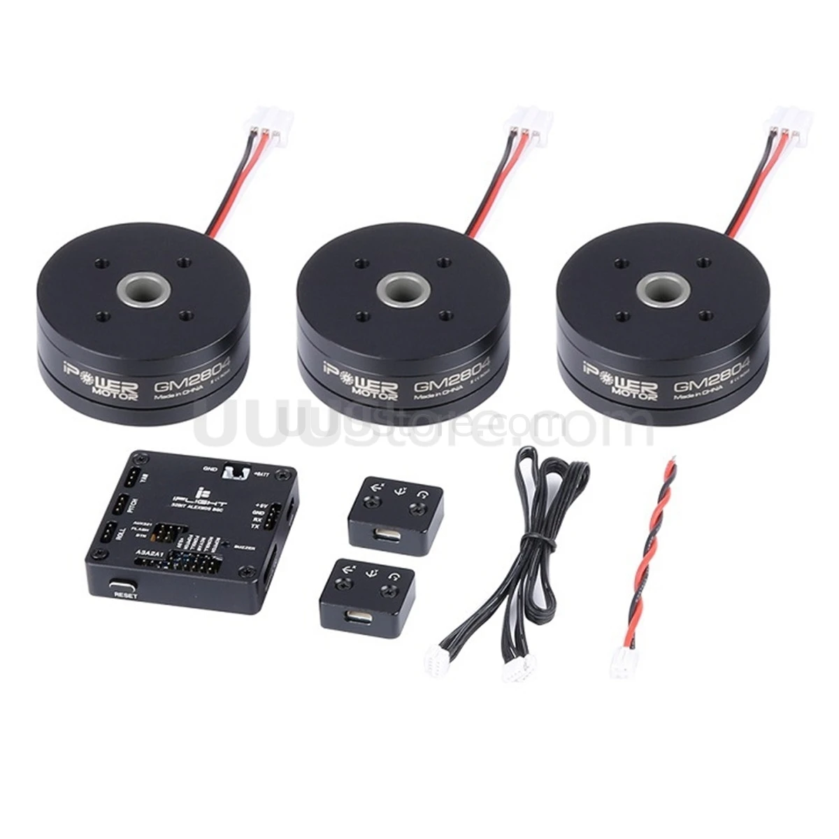 32 비트 AlexMos Brushless Gimbal 컨트롤러 + 3PCS iPower GBM2804H 100T Gimbal ...