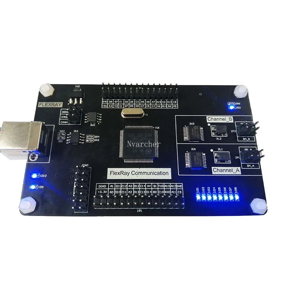 Flexray Dual Communication Development Board Flexray To Serial/can ...