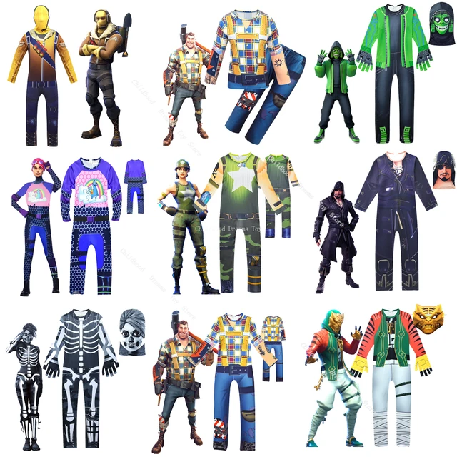 Game Fortnite Child Colthing Masquerade Cosplay Costume - AllCosplay.com