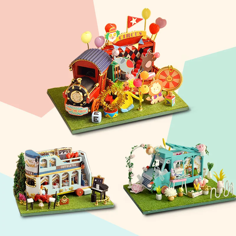 Miniature Circus Toy Sets