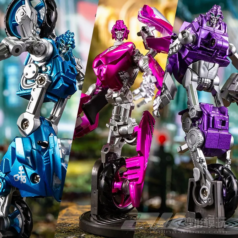 3 pcs AOYI Action Figure Transformation Toy Three Sisters Pink Arcee ...