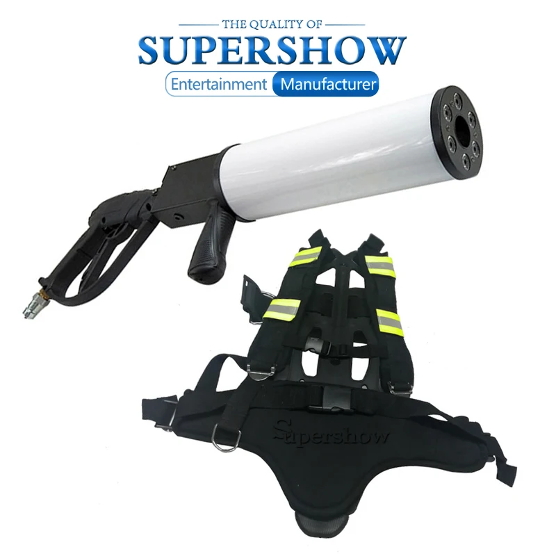 Handhold Jet LED CO2 Gun Stage Jet Machine Colorful CO2 Fog Spray ...