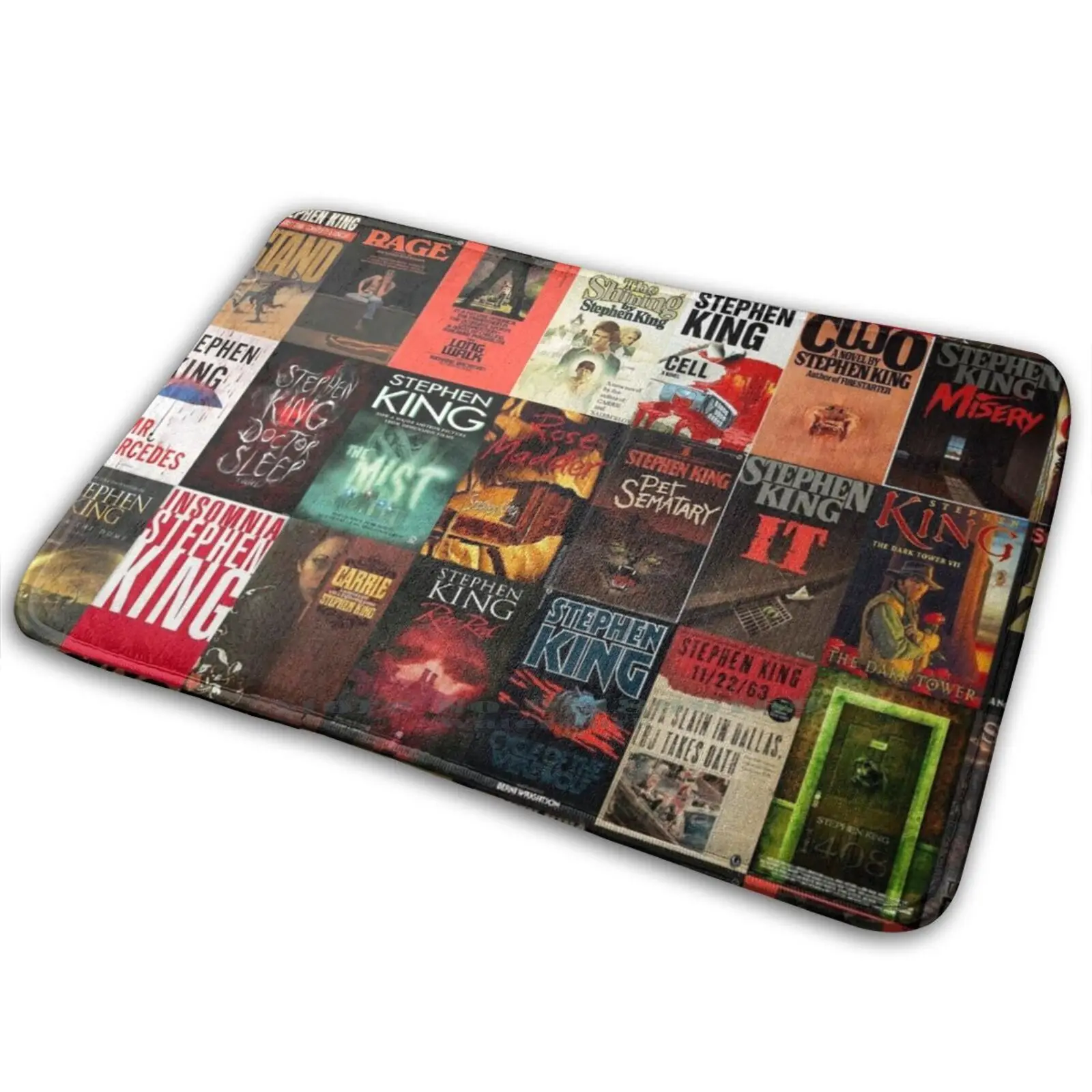 Stephen King Book Covers Collage