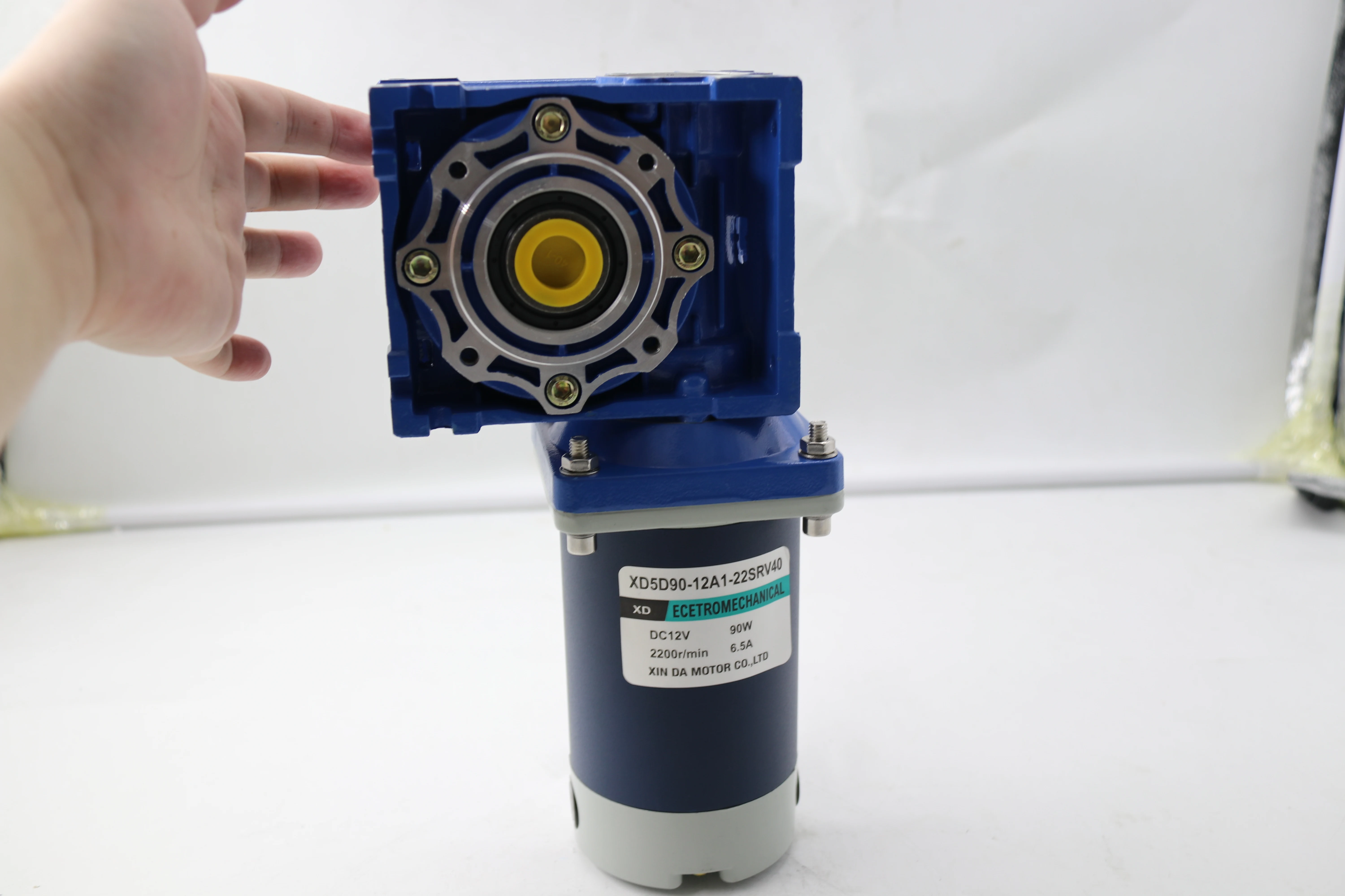 New Styles Every Week 90W/300W DC12/DC24V RV40 Worm Gear Motor 1800r ...