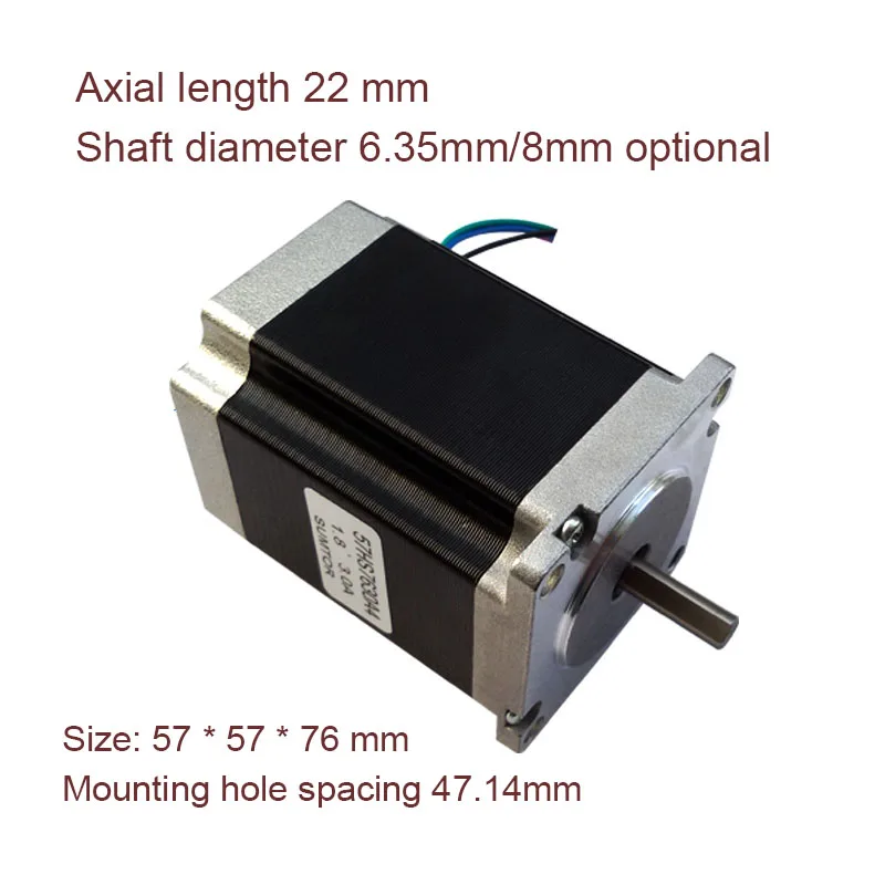 57BYGH-Stepper-Motor-Motor-76mm1-8NM-Two-phase-Four-Six-Eight-Line ...